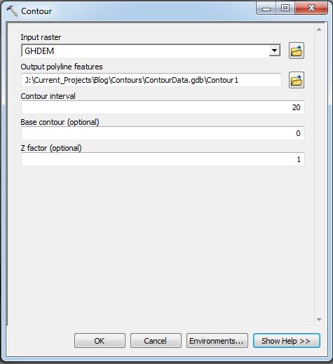 Contours Made Easy – The GIS Blog