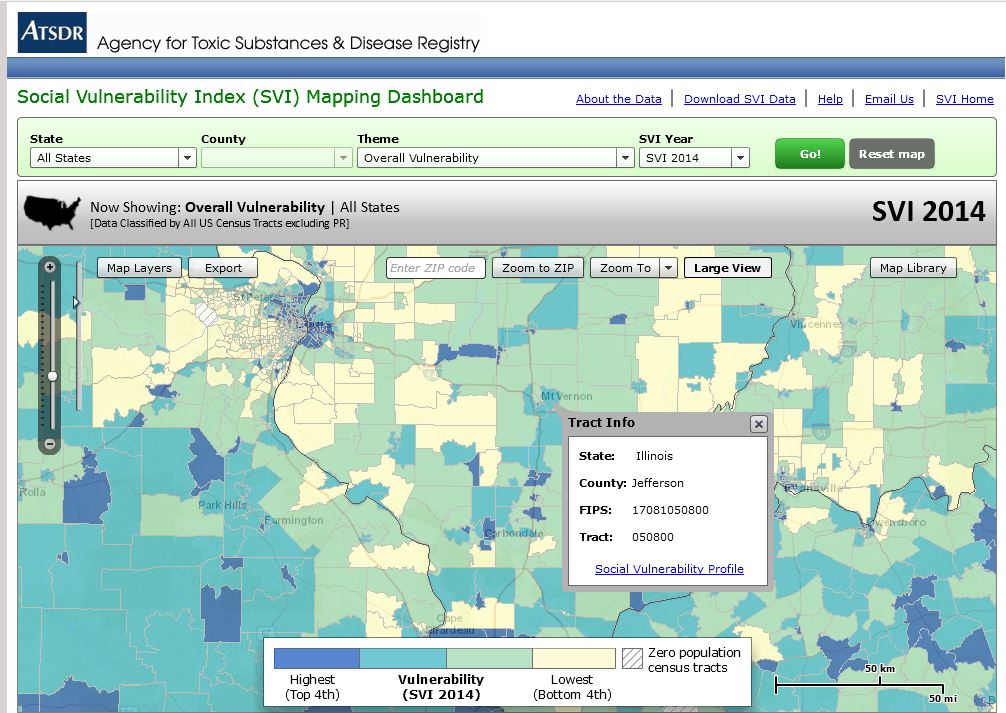 Mapping Covid-19 Vulnerability – The GIS Blog
